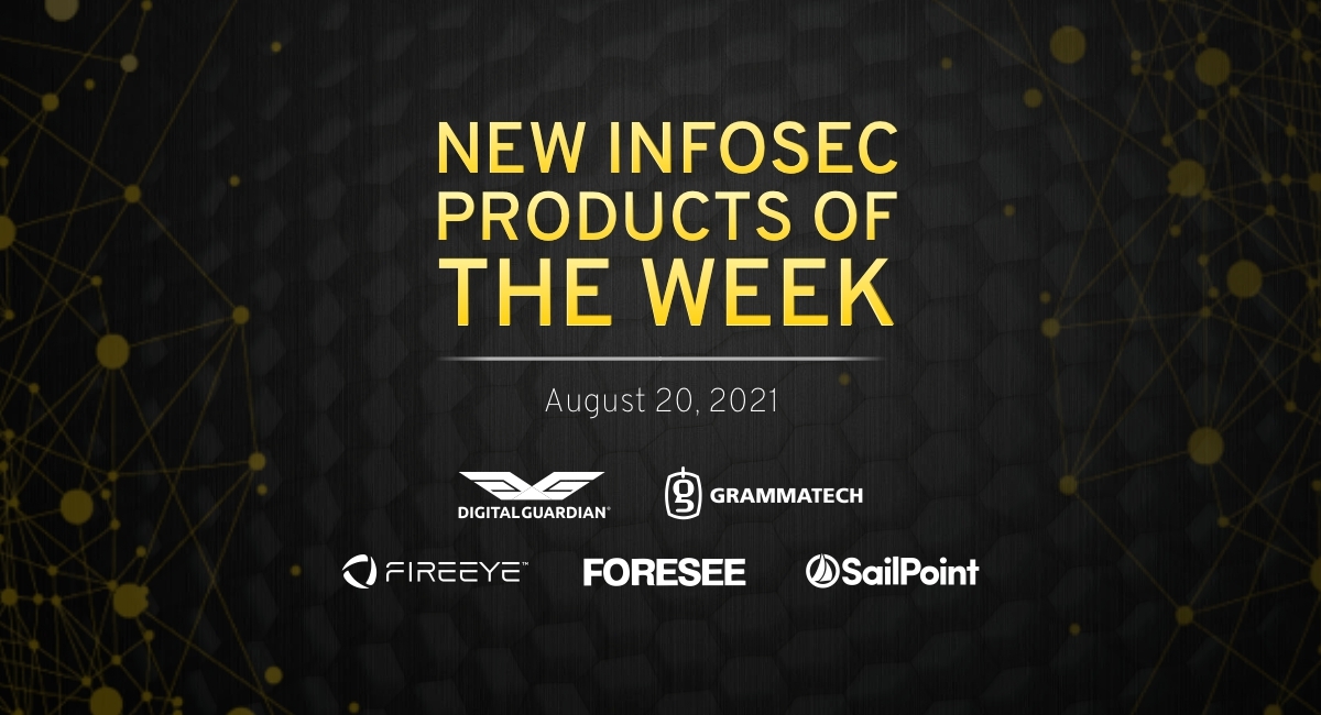New infosec products of the week: August 20, 2021 - Help Net Security