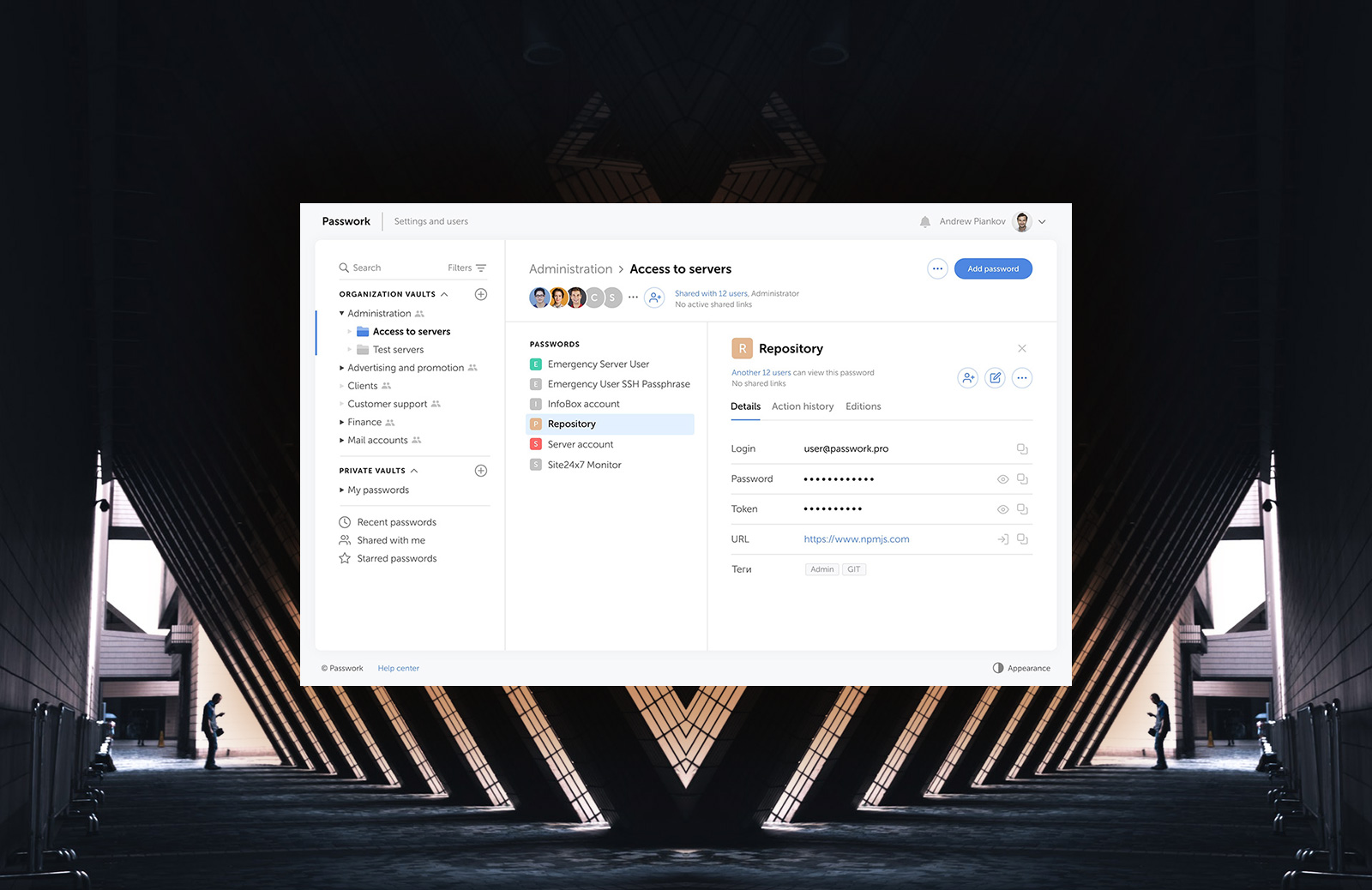 Product showcase: Passwork - the best solution for work with corporate ...