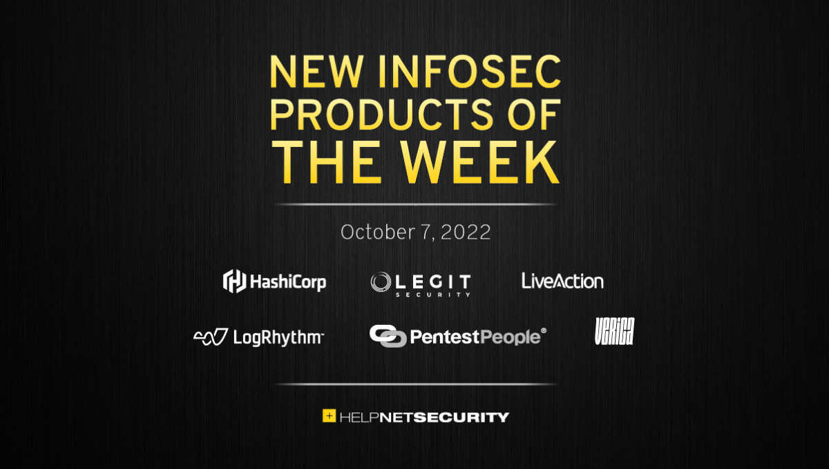 New infosec products of the week: October 7, 2022 - Help Net Security