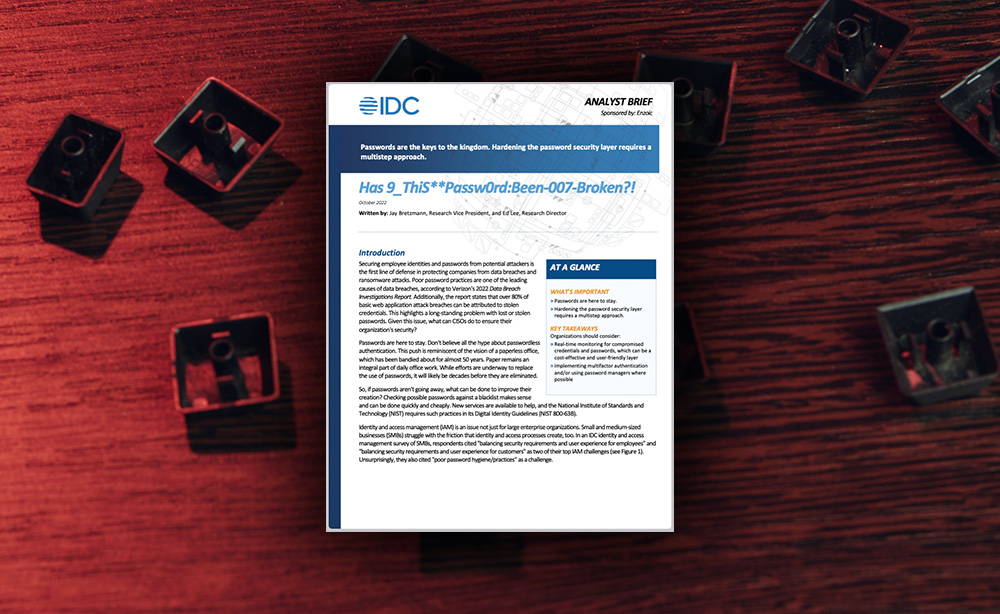 IDC Analyst Brief Reveals How Passwords Aren t Going Away Help Net IDC Analyst Brief Reveals How Passwords Aren t Going Away Help Net