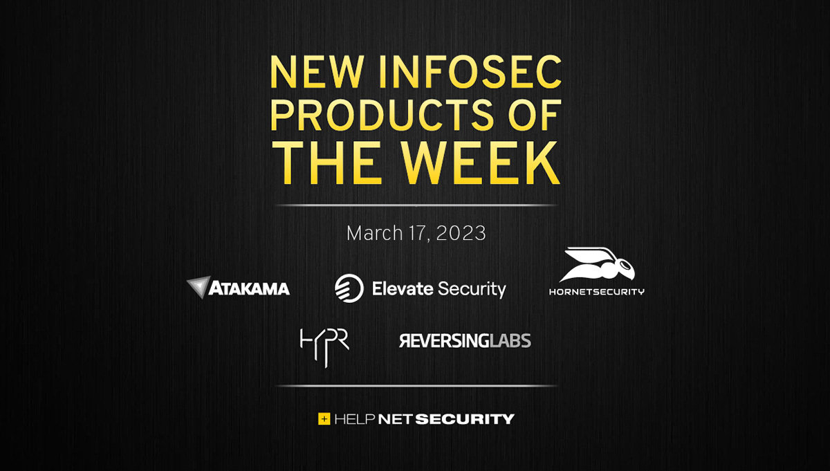 New infosec products of the week: March 17, 2023 - Help Net Security